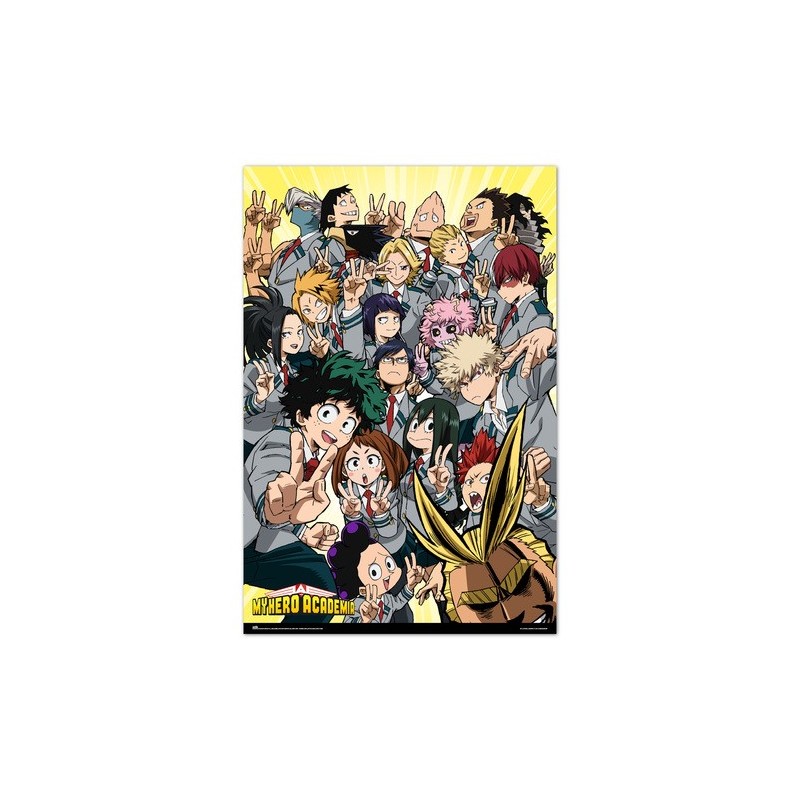 POSTER MY HERO ACADEMIA U.A. CLASS 1-A