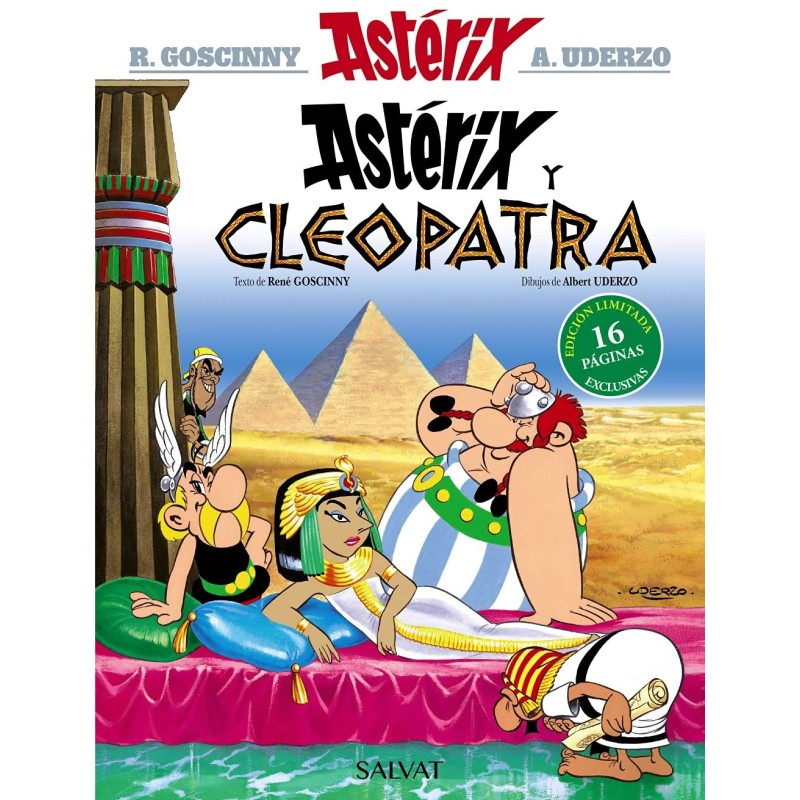 ASTERIX Y CLEOPATRA. EDICIÓN 2021 CON EXTRAS