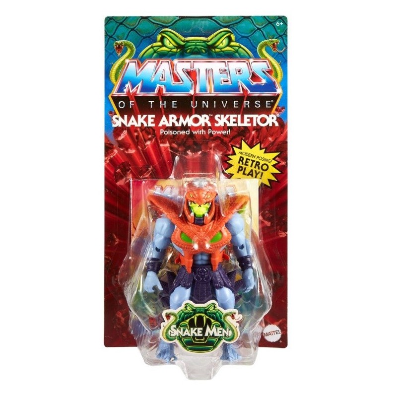 MASTERS OF THE UNIVERSE ORIGINS SNAKE ARMOR SKELETOR