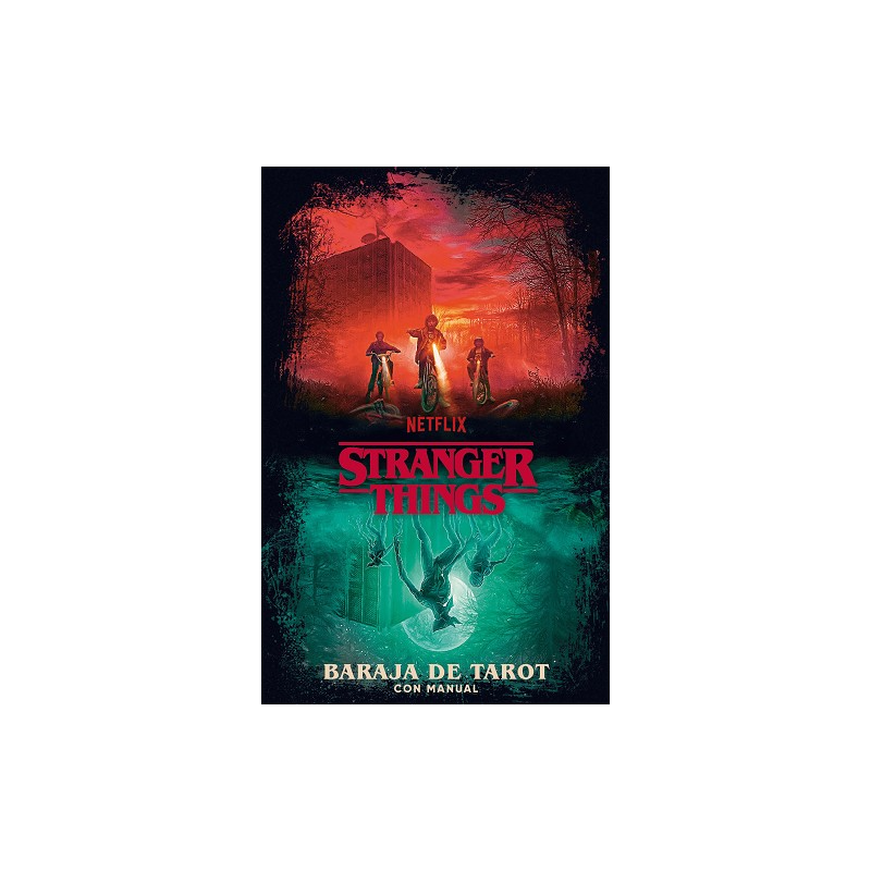 STRANGER THINGS. BARAJA DE TAROT CON MANUAL