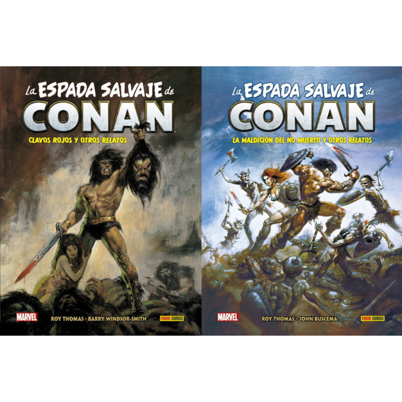 PACK LA ESPADA SALVAJE CONAN 01 + LA ESPADA SALVAJE CONAN 02