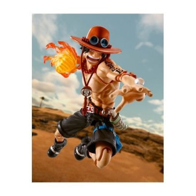PORTGAS D. ACE -FIRE FIST- VER. FIG. 15,5 cm ONE PIECE SH FIGUARTS ...